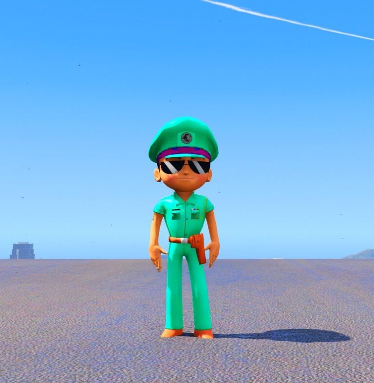 Download GTA 5 Mods Green Little Singham Addon Ped | G5Mods