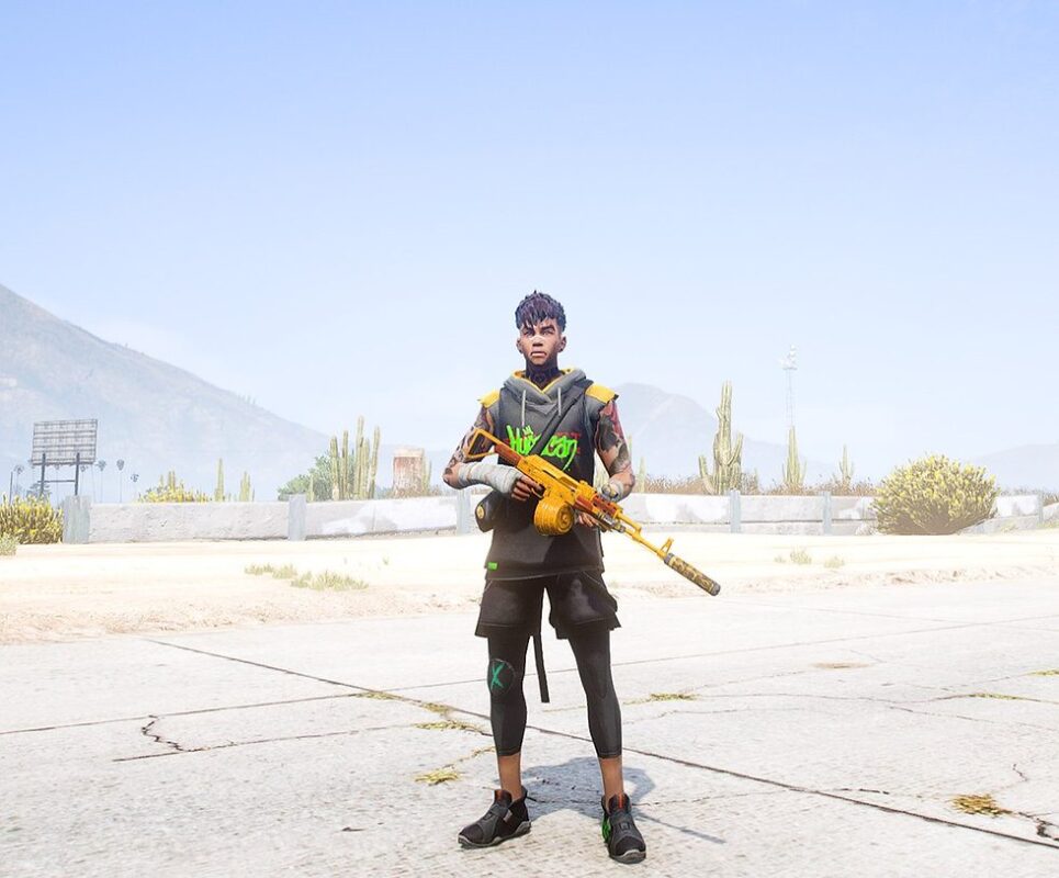 Download GTA 5 Mods Free Fire Shiro AddonPed | G5Mods