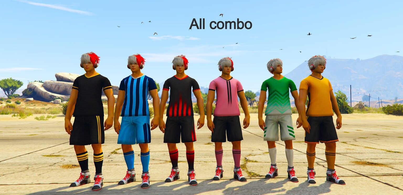 GTA 5 MODS ALL Jersey Free Fire | G5Mods