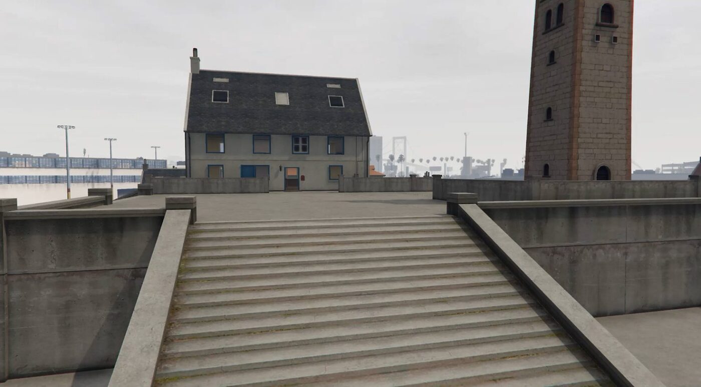 Download GTA 5 Mods Free Fire Clock Tower Map AddonProp | G5Mods