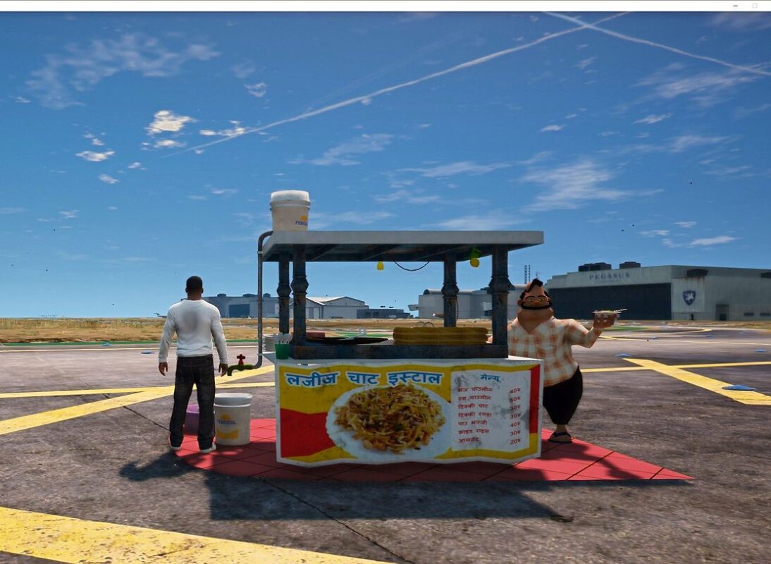 GTA 5 Mods Indian Street Food Stall Addon Prop | G5Mods