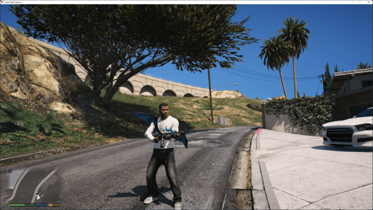 Download GTA 5 Mods Free Fire Blue Flame Draco AK | G5Mods