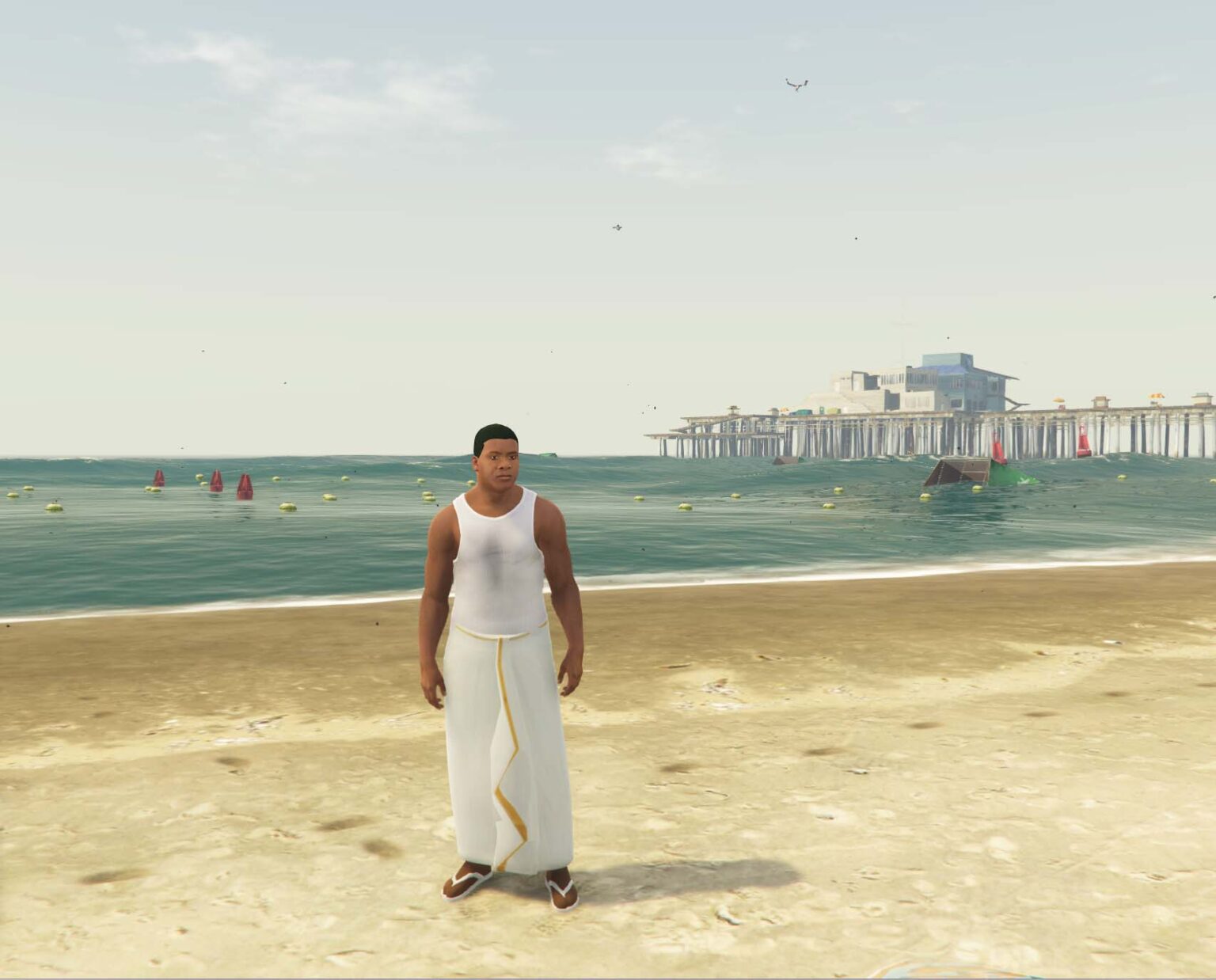 Download GTA 5 Mods Franklin Anna For Onam Addon Ped | G5Mods