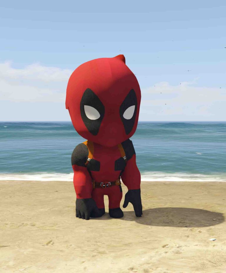 GTA 5 Mods Black Deadpool Kid | G5Mods