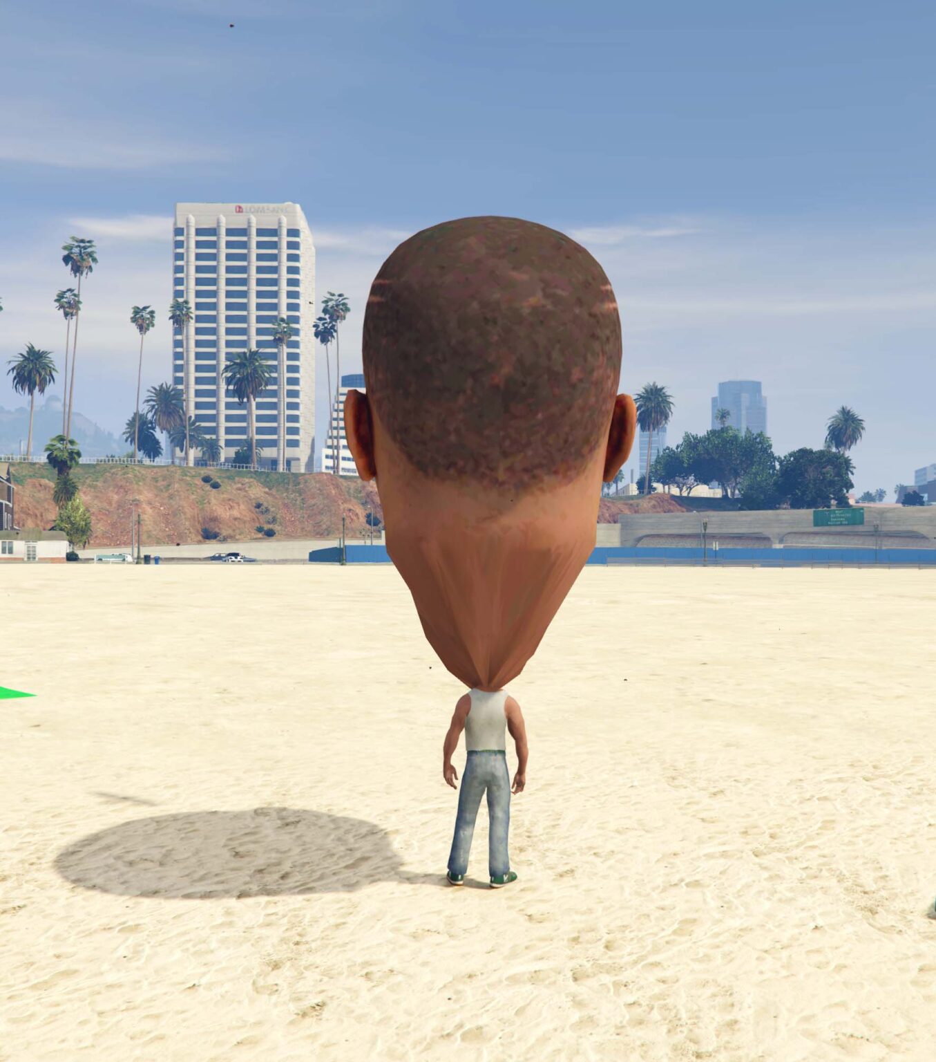 Download GTA 5 Mods IBD Big Head Franklin AddonPeds | G5Mods