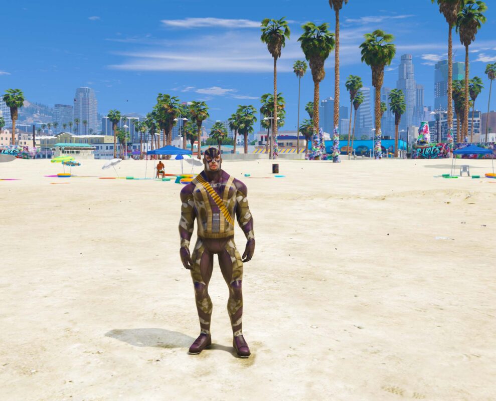 Download GTA 5 Mods Army Rope Hero Add-On Ped | G5 Mods