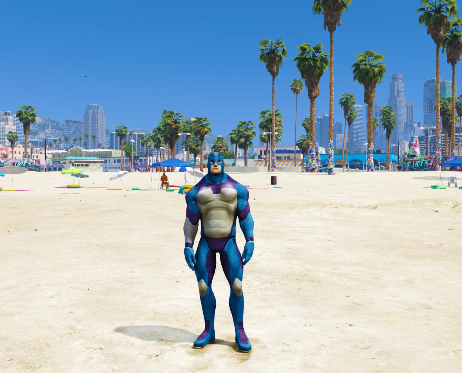 GTA 5 Mods Ropehero man Addon Ped | G5Mods