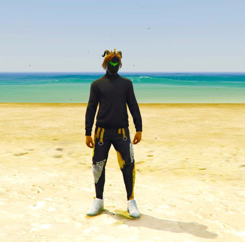 GTA 5 Mods Free Fire Black king Addon ped | G5Mods