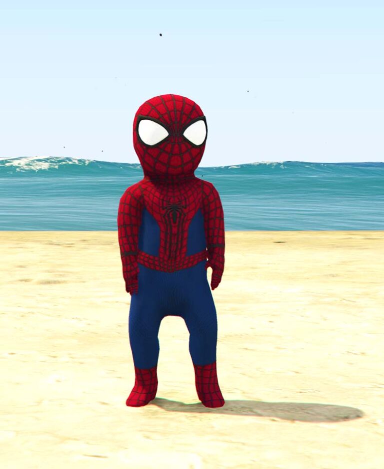 Download GTA 5 Mods Chibi Spiderman Addon Ped | G5Mods