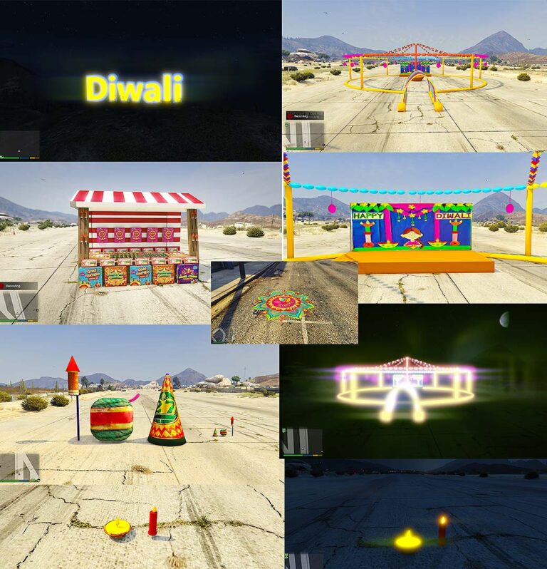 Download GTA 5 Mods Diwali All Addon Props | G5Mods