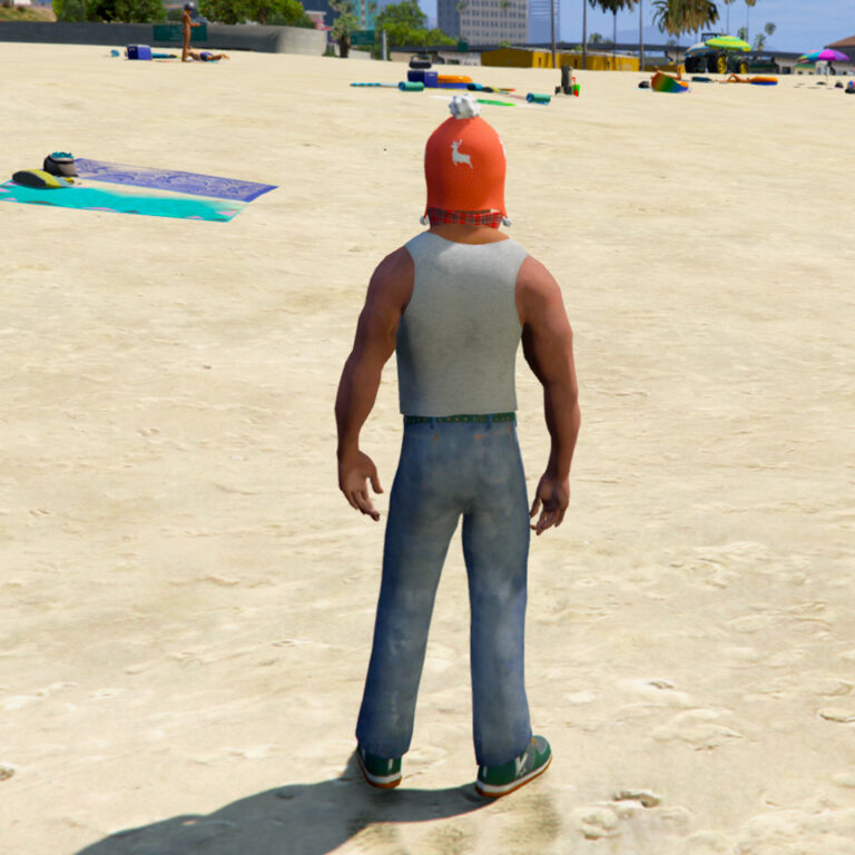 Download GTA 5 Mods IBD Winter Franklin Addon Ped | G5Mods