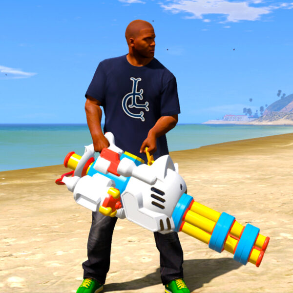 Download GTA 5 Mods Holi Laser Gun Addon Weapon | G5Mods
